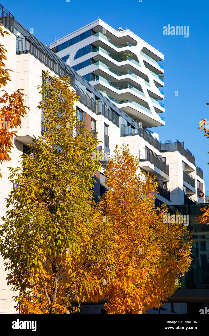 Milaneo complex, with apartments and shopping center, gastronomy, in ...