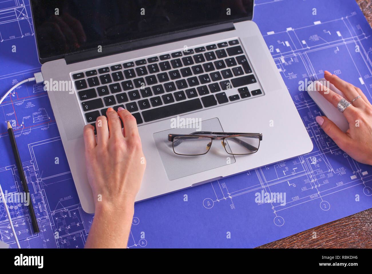 Behind table in interior hi-res stock photography and images - Alamy