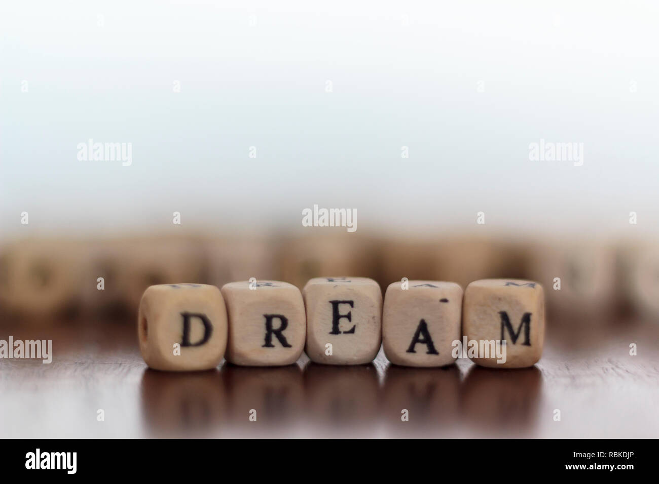 Dream word hi-res stock photography and images - Alamy