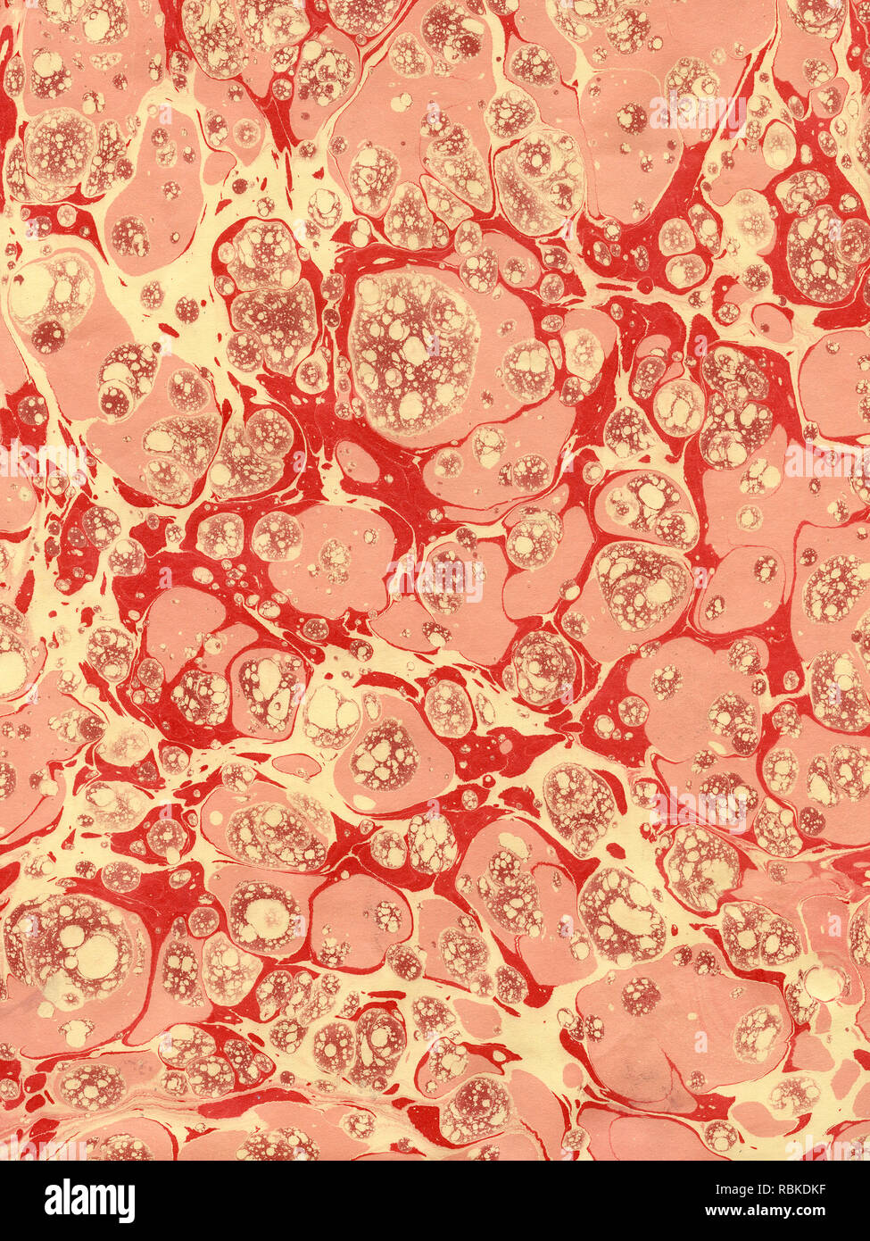 Abstract Turkish Historical Art Water Paint on Paper named Ebru ...