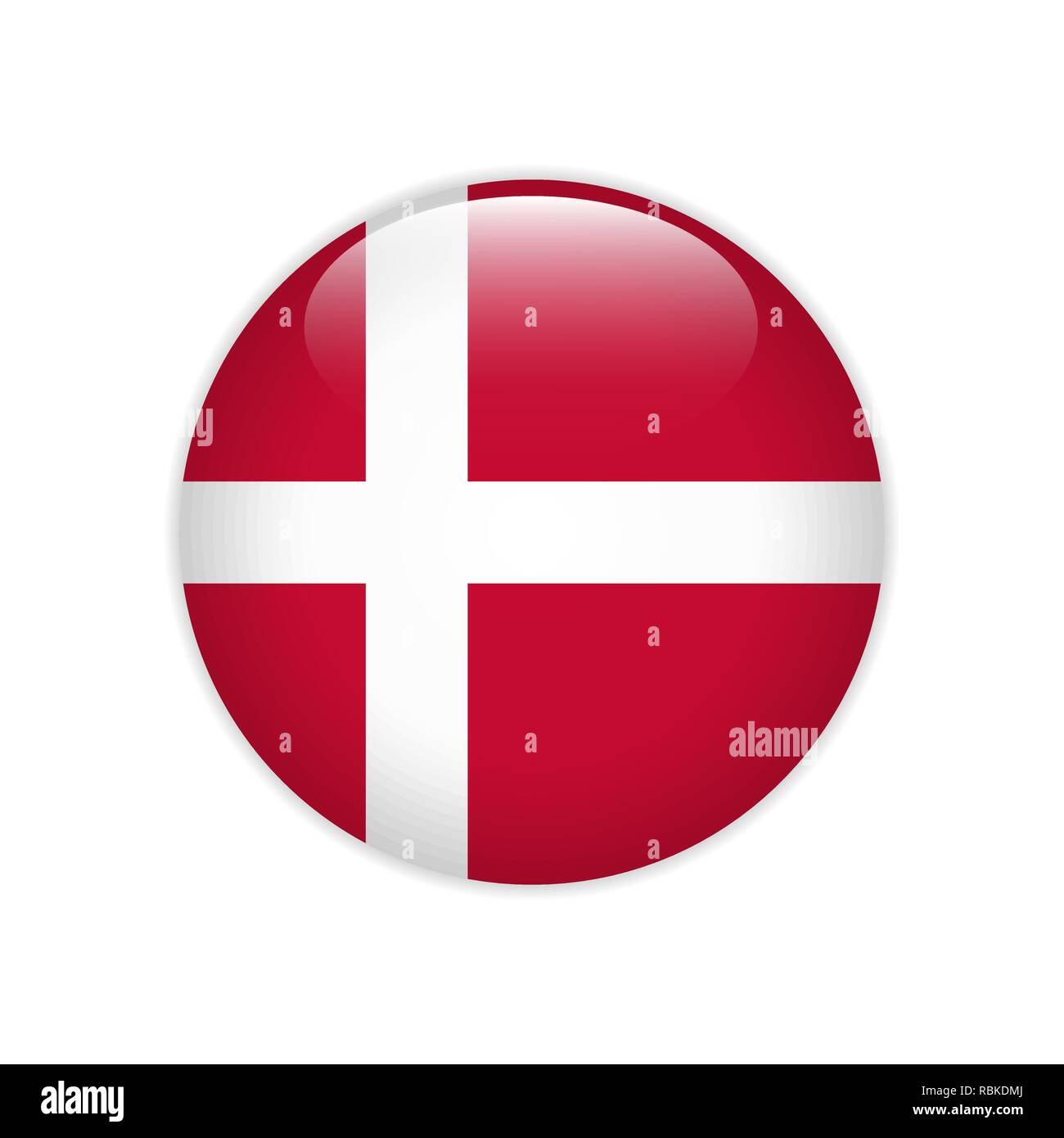 Signs and Symbols Flag Button Stock Vector Image & Art - Alamy