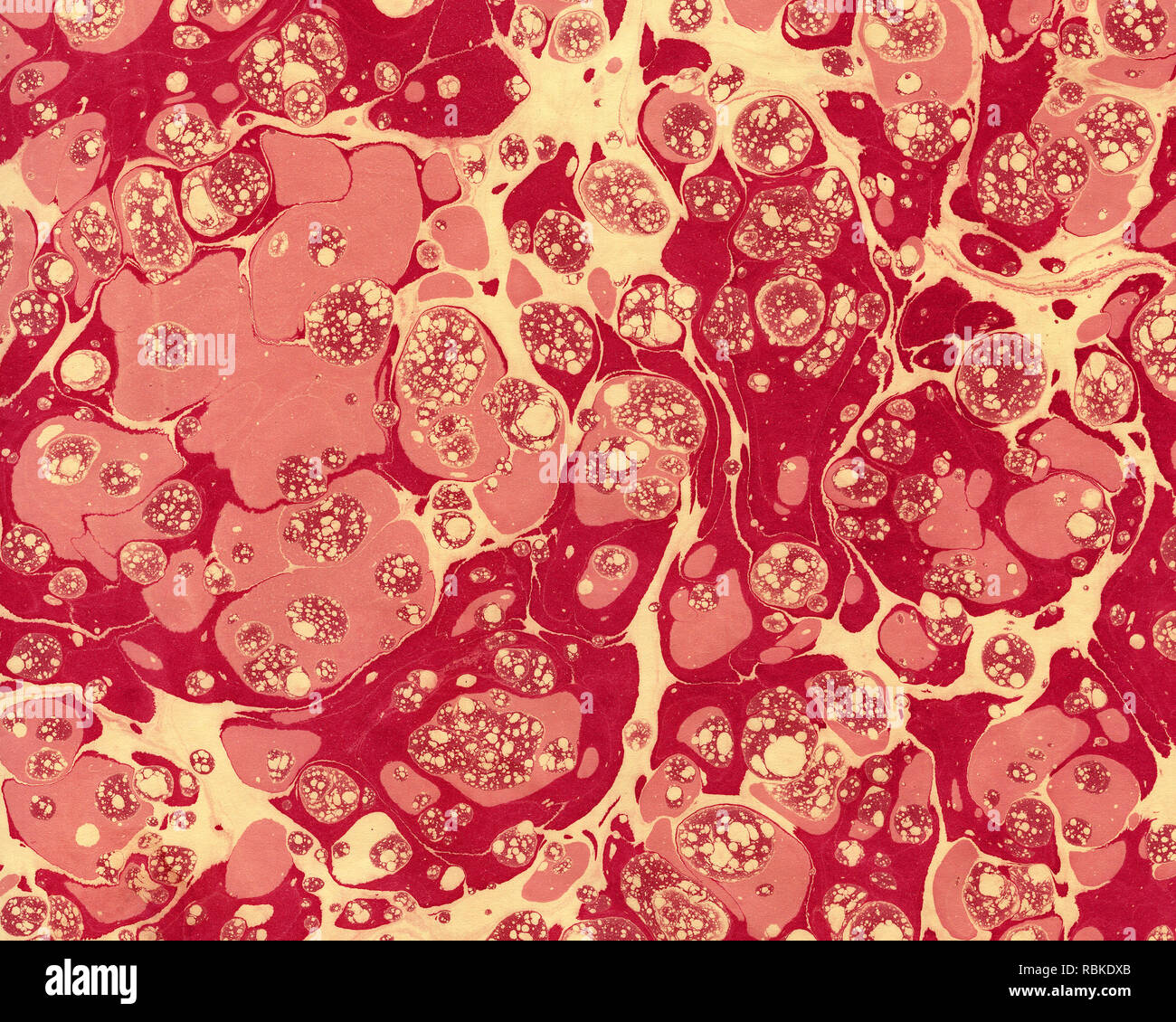 Abstract Turkish Historical Art Water Paint on Paper named Ebru ...