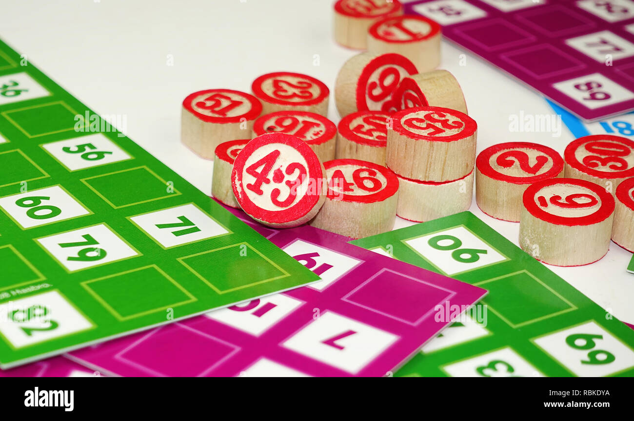 Fun Luck Game Bingo, You will wait for the lucky numbers on your card ...