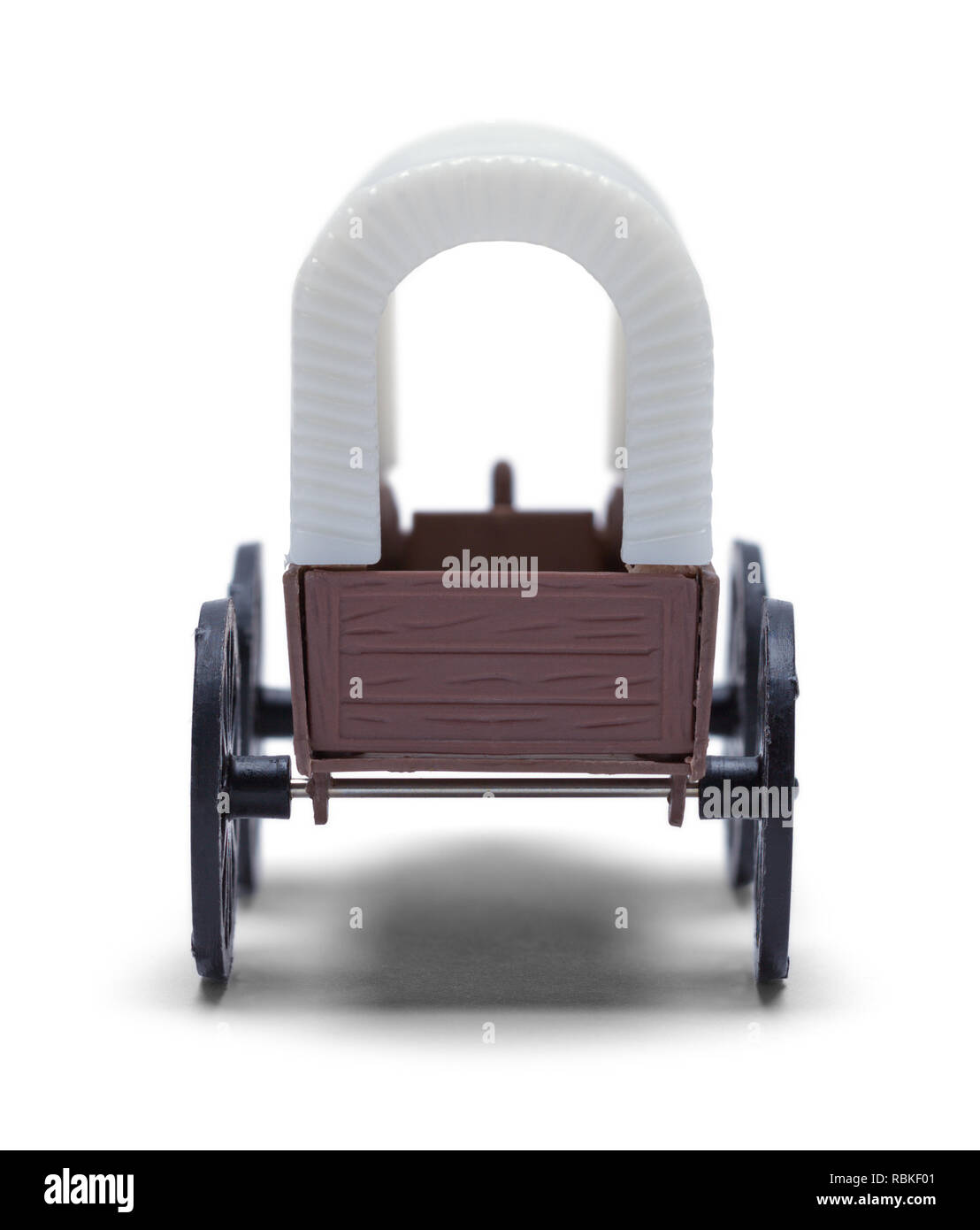 Horse covered wagon Cut Out Stock Images & Pictures - Alamy