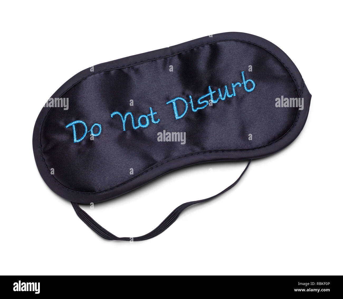 Do Not Disturb Sleep Mask Isolated on White Background Stock Photo - Alamy