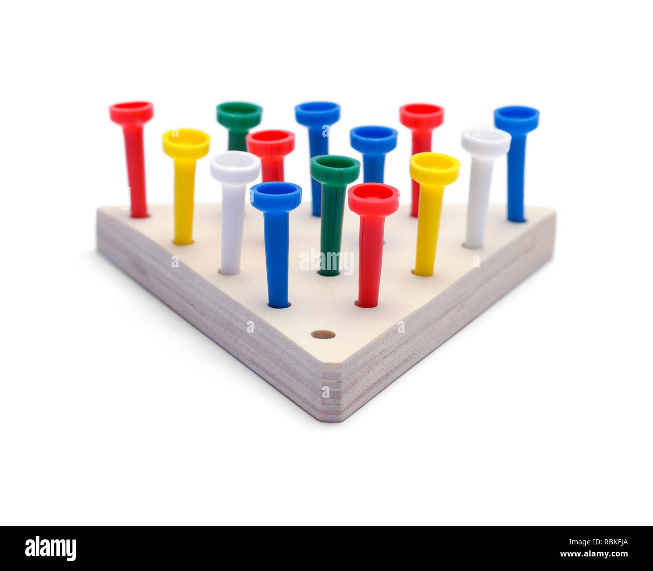Plastic game pegs hi-res stock photography and images - Alamy