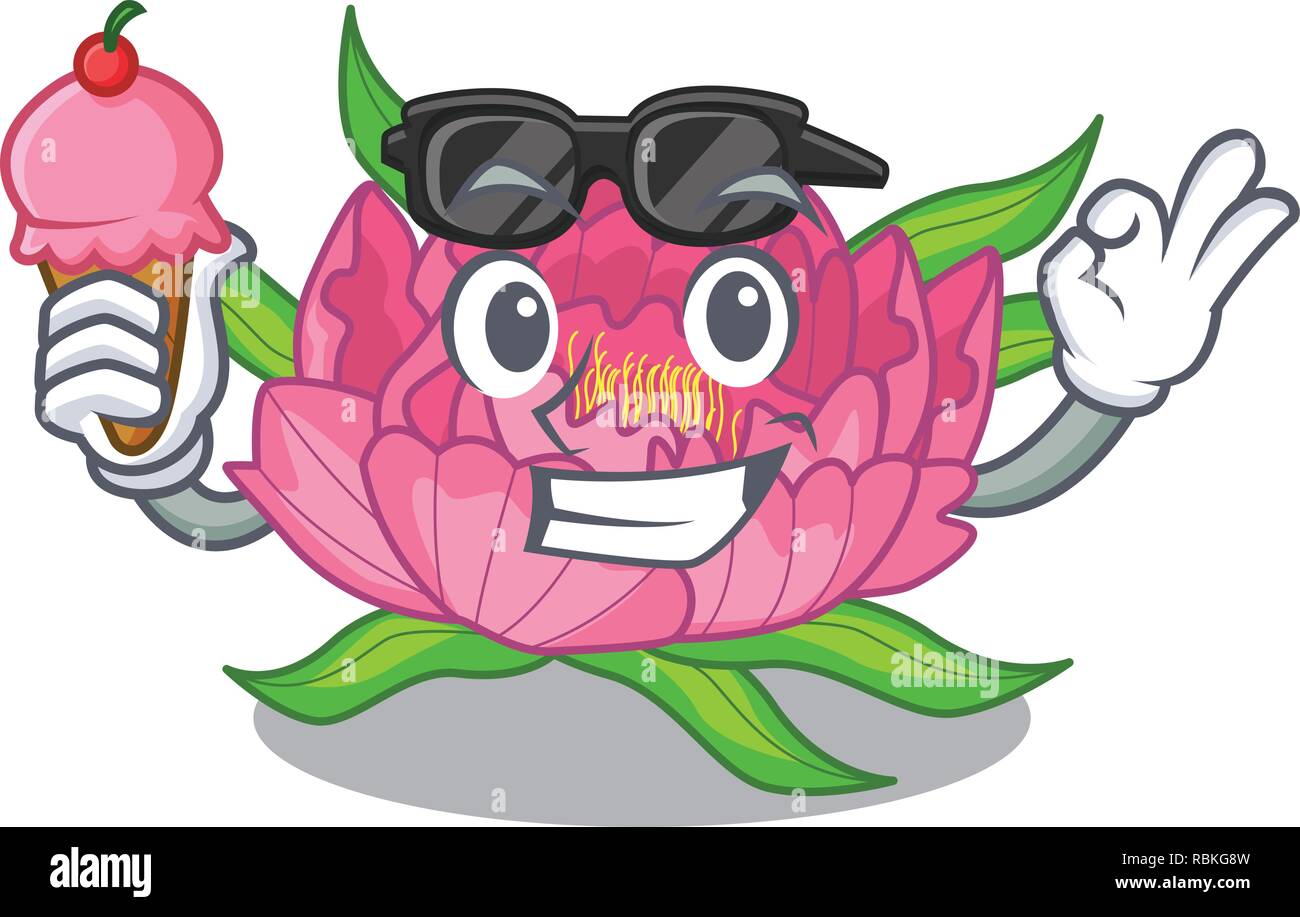Ice plant flowers Stock Vector Images - Alamy