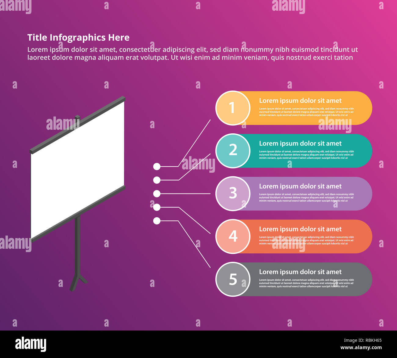 Infographic Print Ad Template