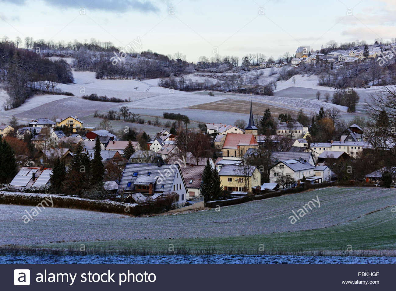 Winter scene german winter scene hi-res stock photography and images ...