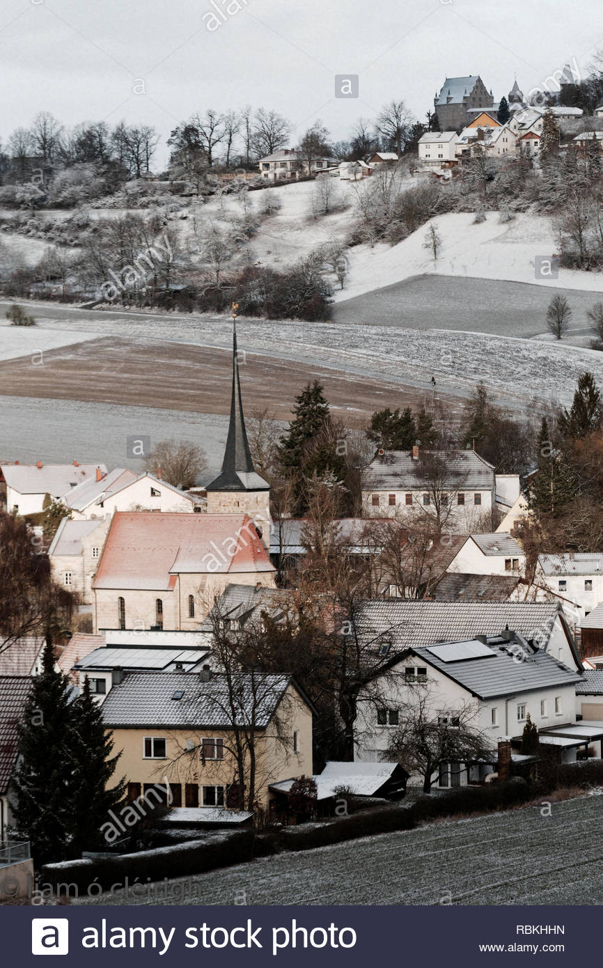 Winter scene german winter scene hi-res stock photography and images ...