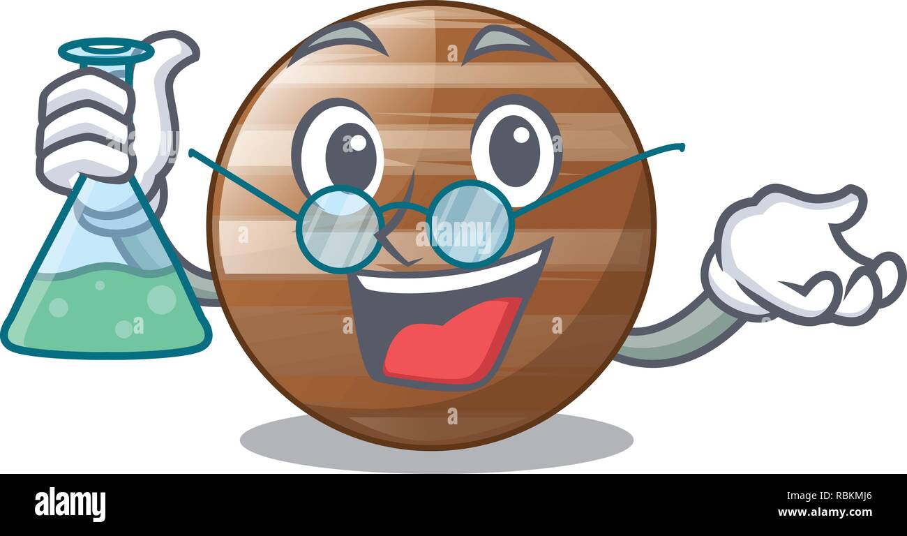 Professor planet ray jupiter above sky cartoon Stock Vector Image & Art ...