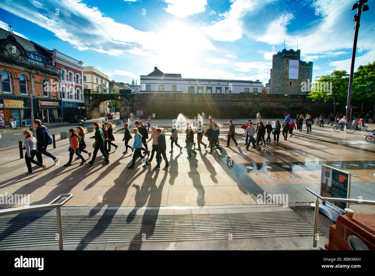 Guildhall Square Derry Stock Photos & Guildhall Square Derry Stock ...