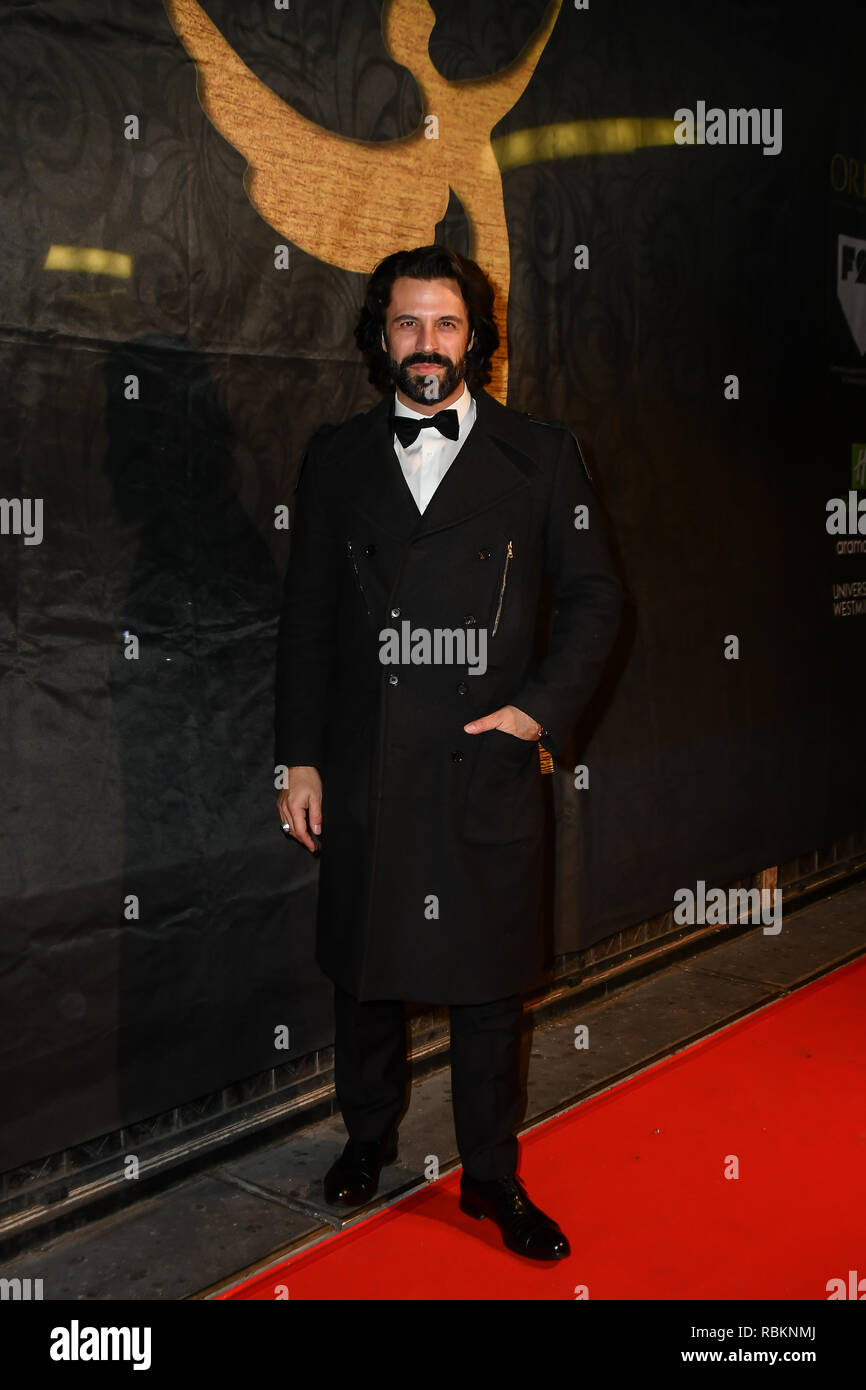 London, UK. 10th Jan 2019. Christian Vit Arrivers at The Gold Movie ...