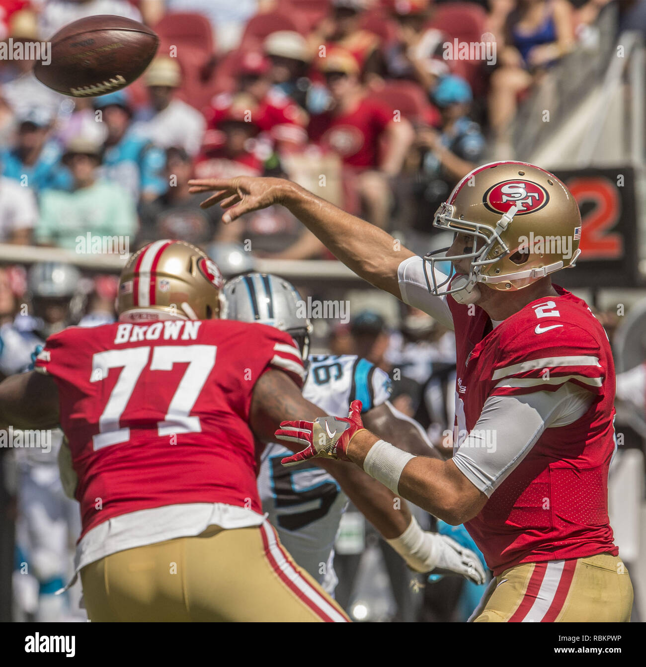 Santa Clara, California, USA. 10th Sep, 2017. San Francisco 49ers ...