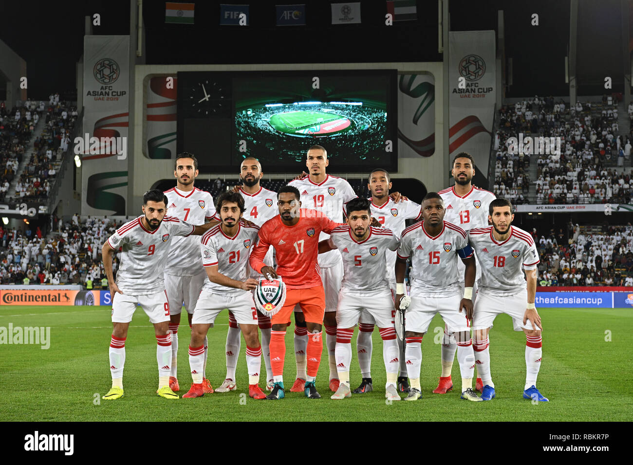 Abu Dhabi, United Arab Emirates. Credit: MATSUO. 10th Jan, 2019. United ...