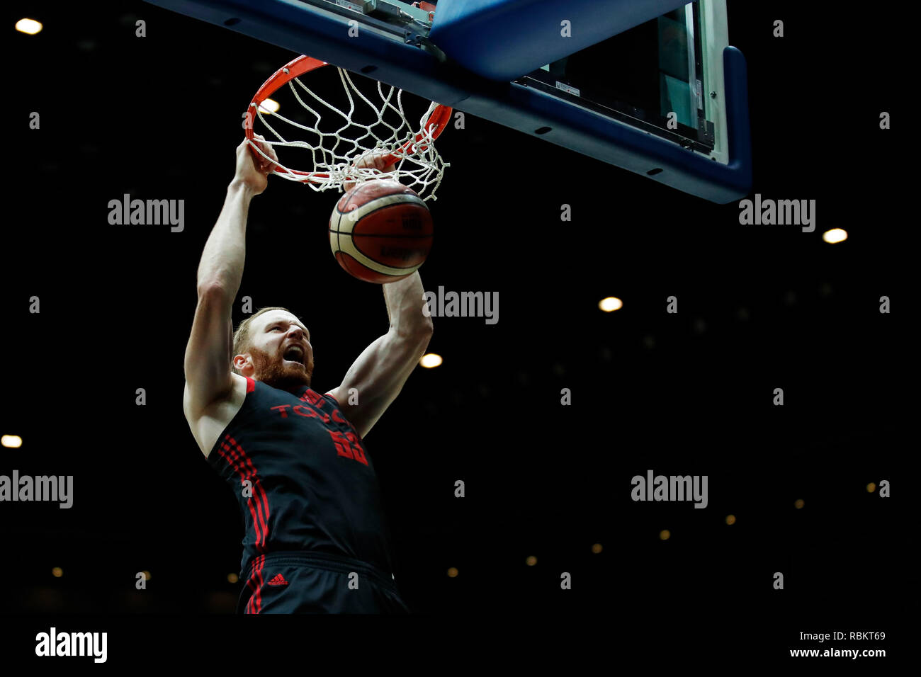 Alex Kirk (Alvark), JANUARY 10 2019 - Basketball : Emperor's Cup and ...