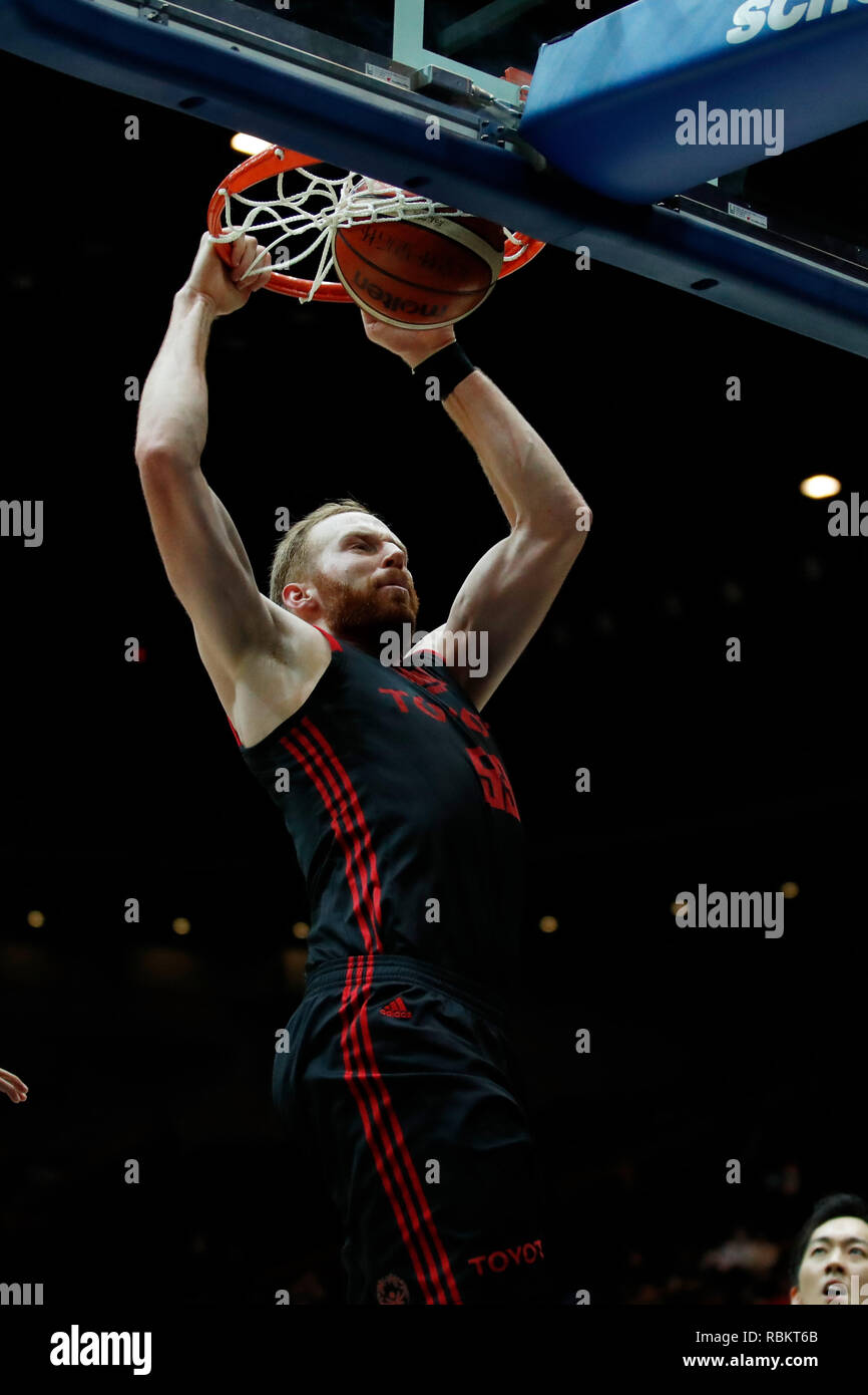 Alex Kirk (Alvark), JANUARY 10 2019 - Basketball : Emperor's Cup and ...