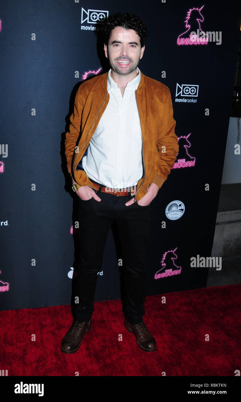 Los Angeles, California, USA. 10th January, 2019. Actor Nick Rutherford ...