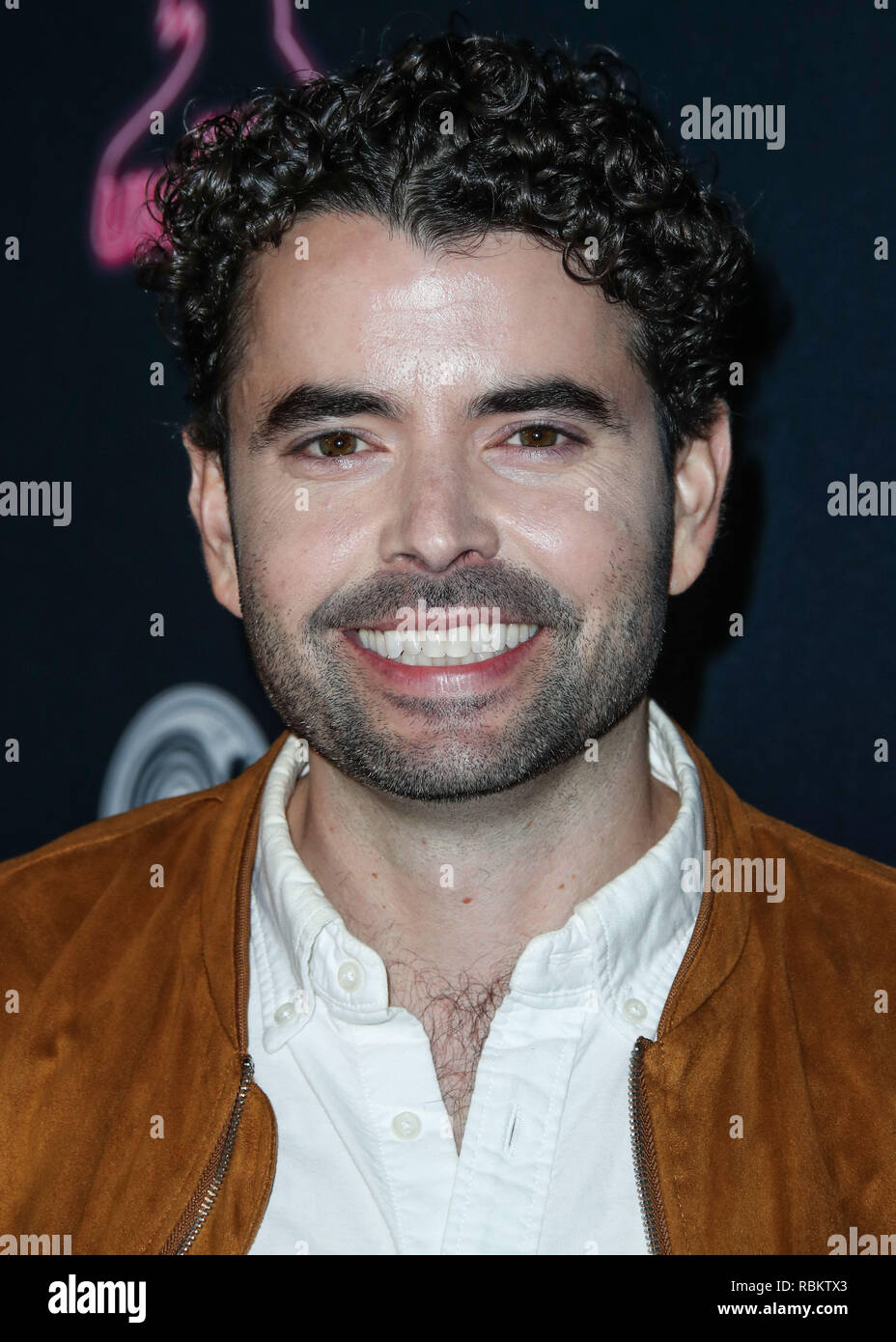 Los Angeles, California, USA. 10th January, 2019. Actor Nick Rutherford ...