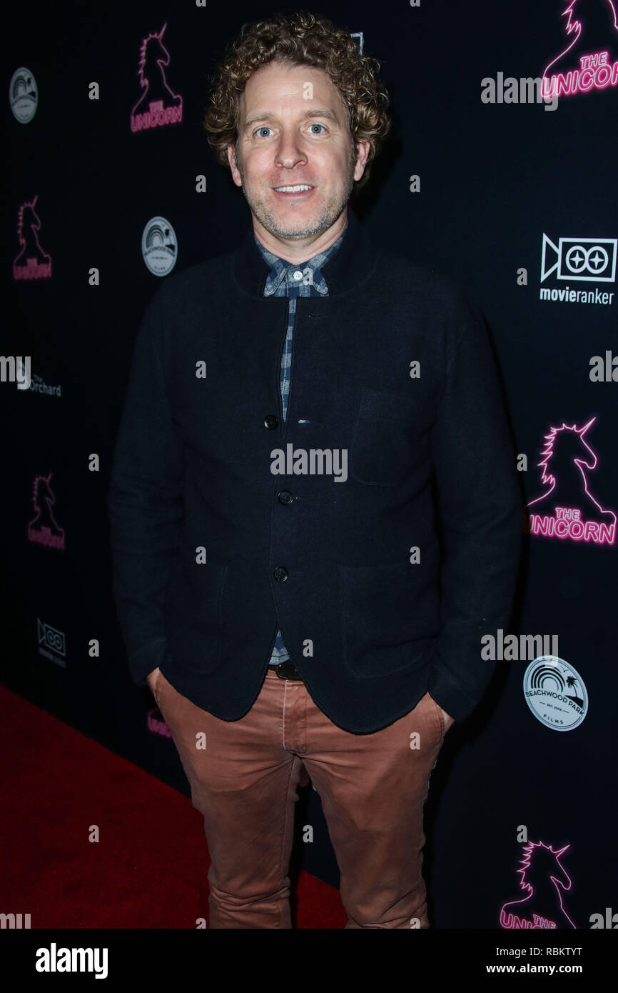 Los Angeles, California, USA. 10th January, 2019. Comedian Jeff Grace ...