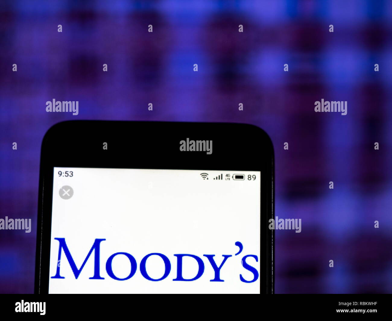 Moodys logo hi-res stock photography and images - Alamy