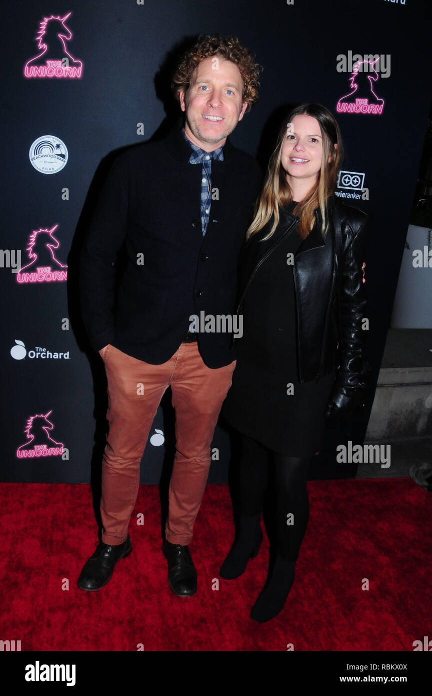 Los Angeles, California, USA. 10th January, 2019. Actor Jeff Grace and ...