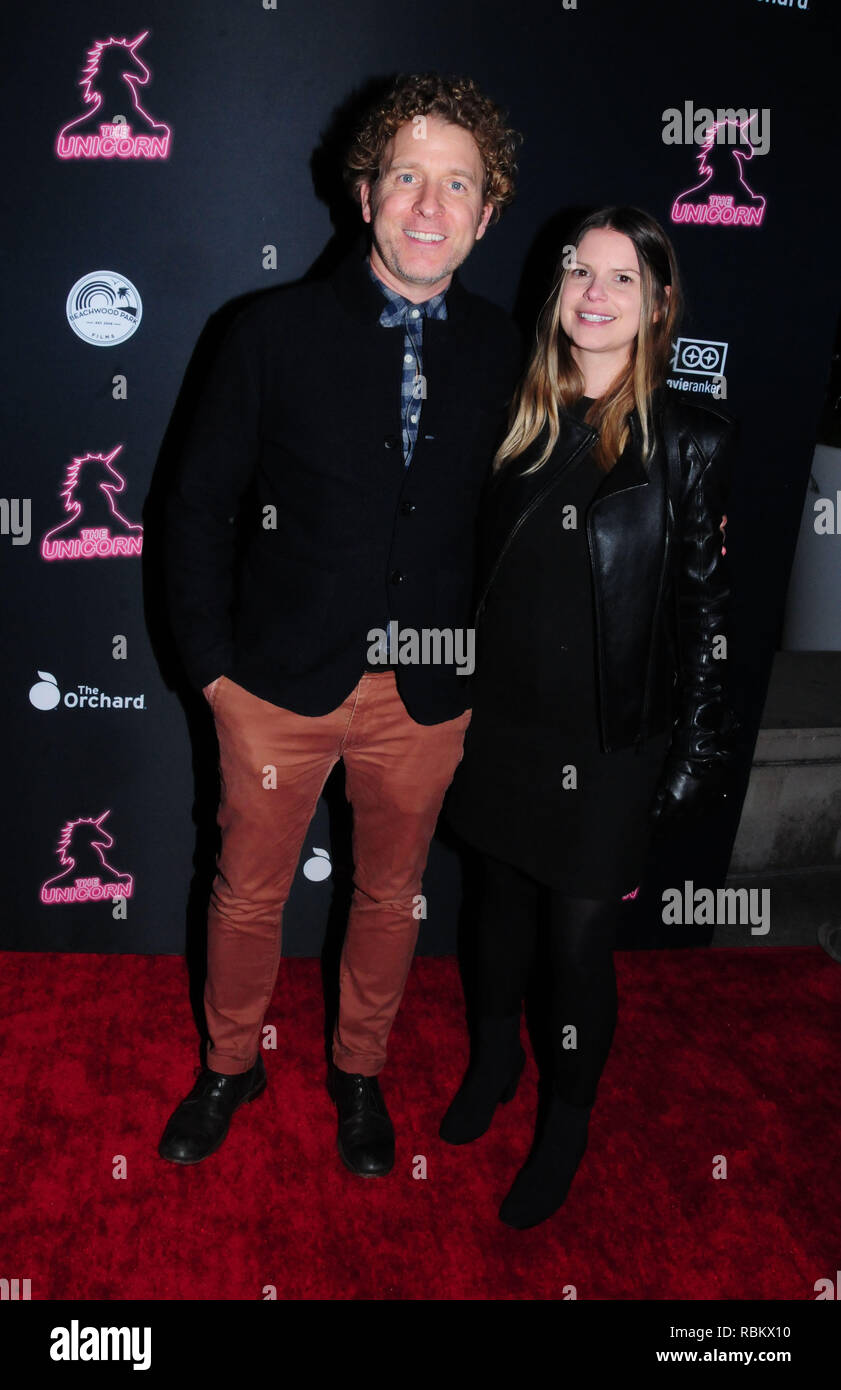 Los Angeles, California, USA. 10th January, 2019. Actor Jeff Grace and ...