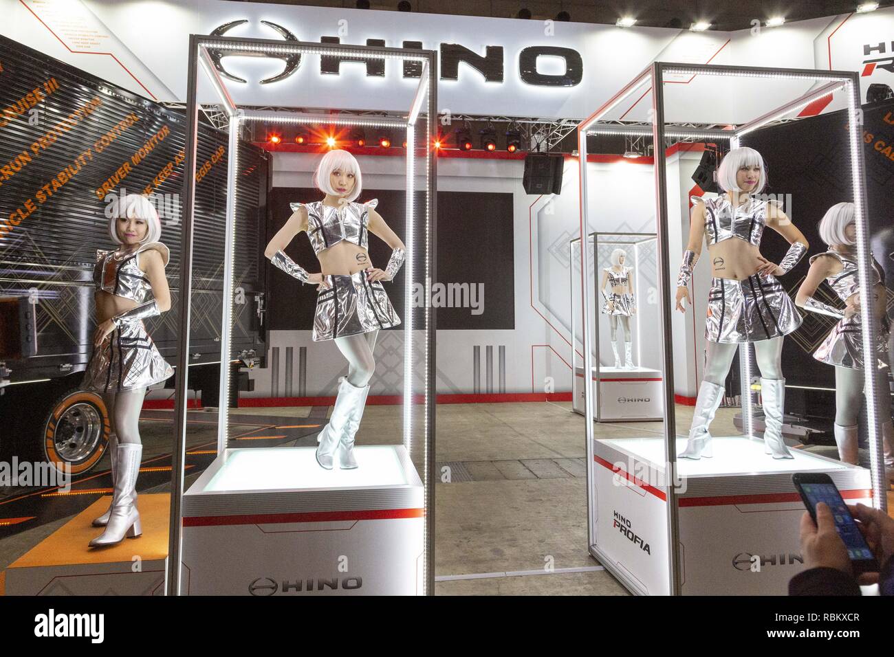 Booth assistants hi-res stock photography and images - Alamy