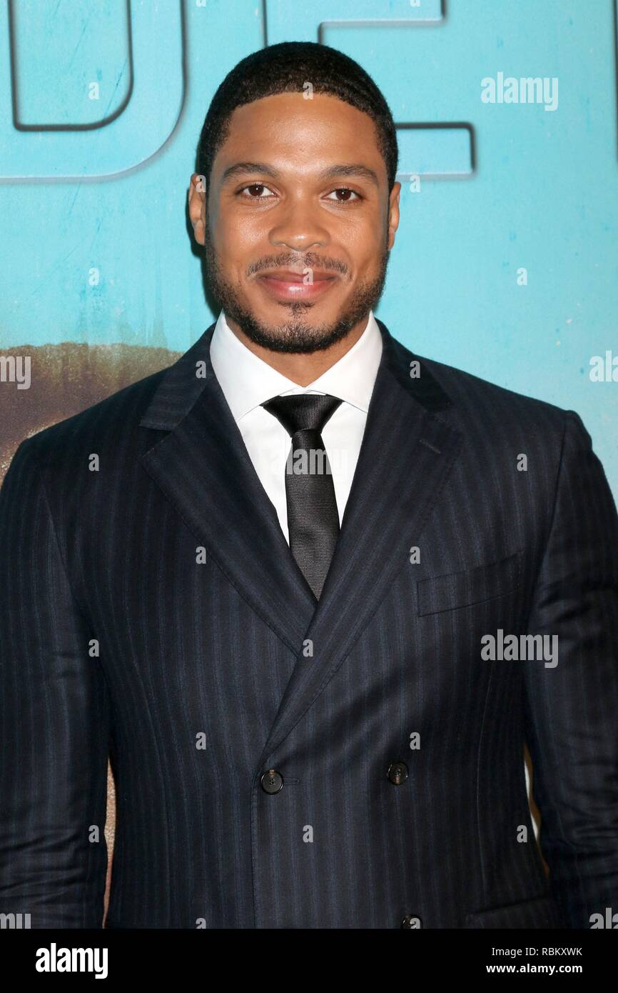 Los Angeles, CA, USA. 10th Jan, 2019. Ray Fisher at arrivals for TRUE ...