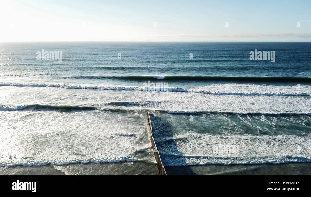 Tijuana border aerial hi-res stock photography and images - Alamy