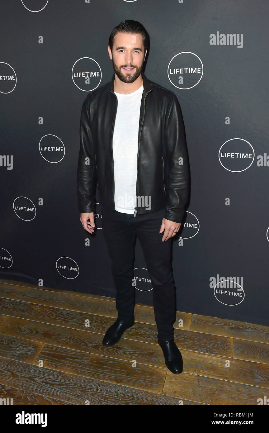 Josh Bowman attending the Lifetime Winter Movies Mixer at Andaz Hotel ...