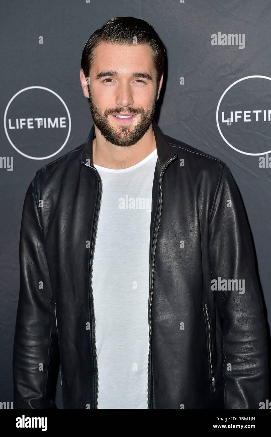 Josh Bowman attending the Lifetime Winter Movies Mixer at Andaz Hotel ...