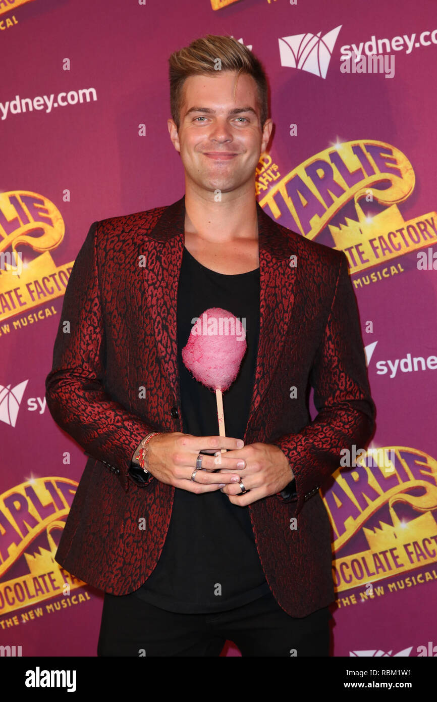 Charlie chocolate factory press night hi-res stock photography and ...