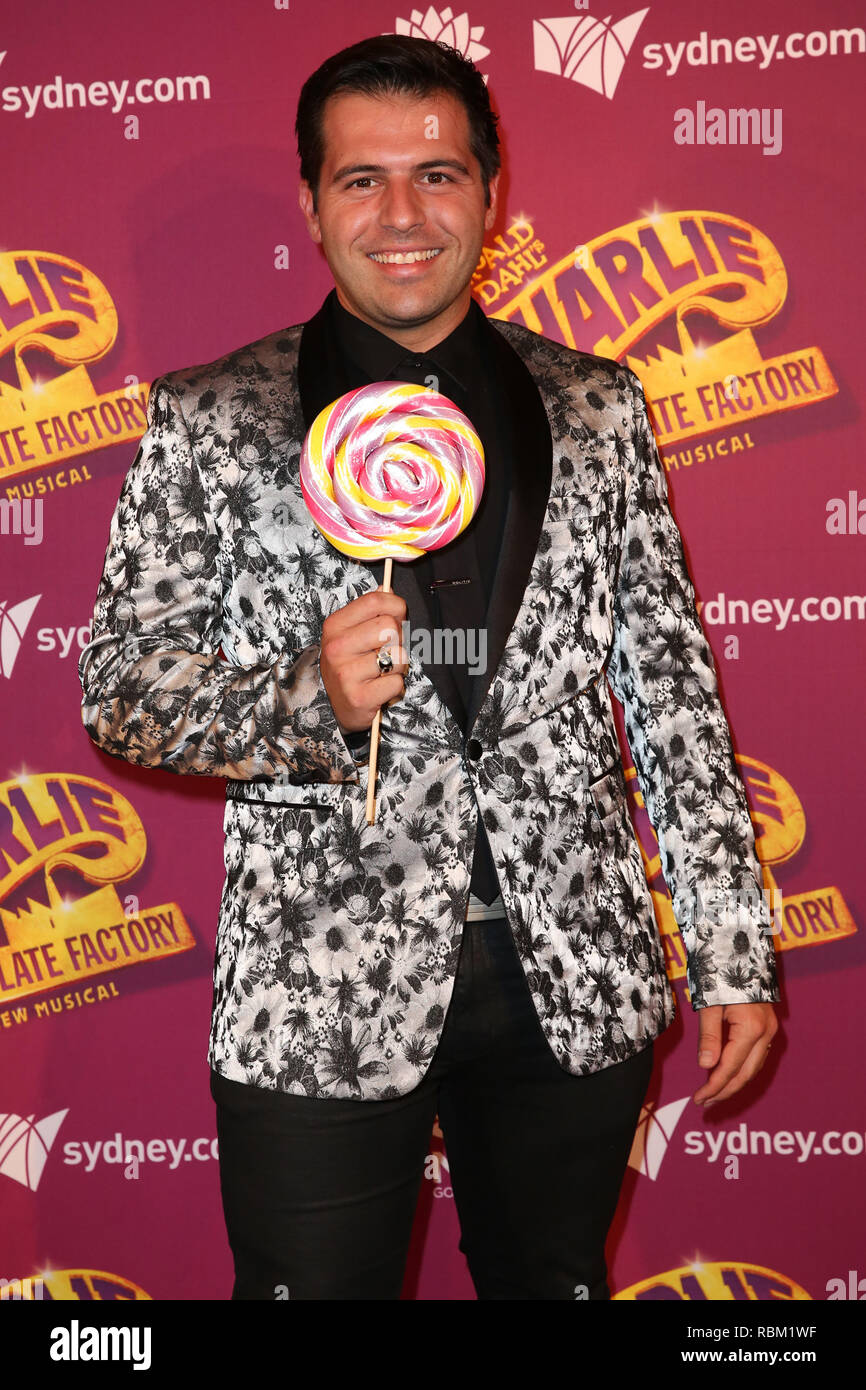 Sydney, Australia. January 11, 2019 - Mark Vincent attends opening ...