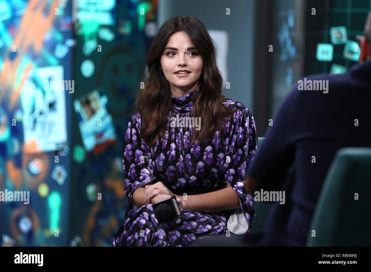 New York, NY - January 09: BUILD Series Presents Jenna Coleman ...