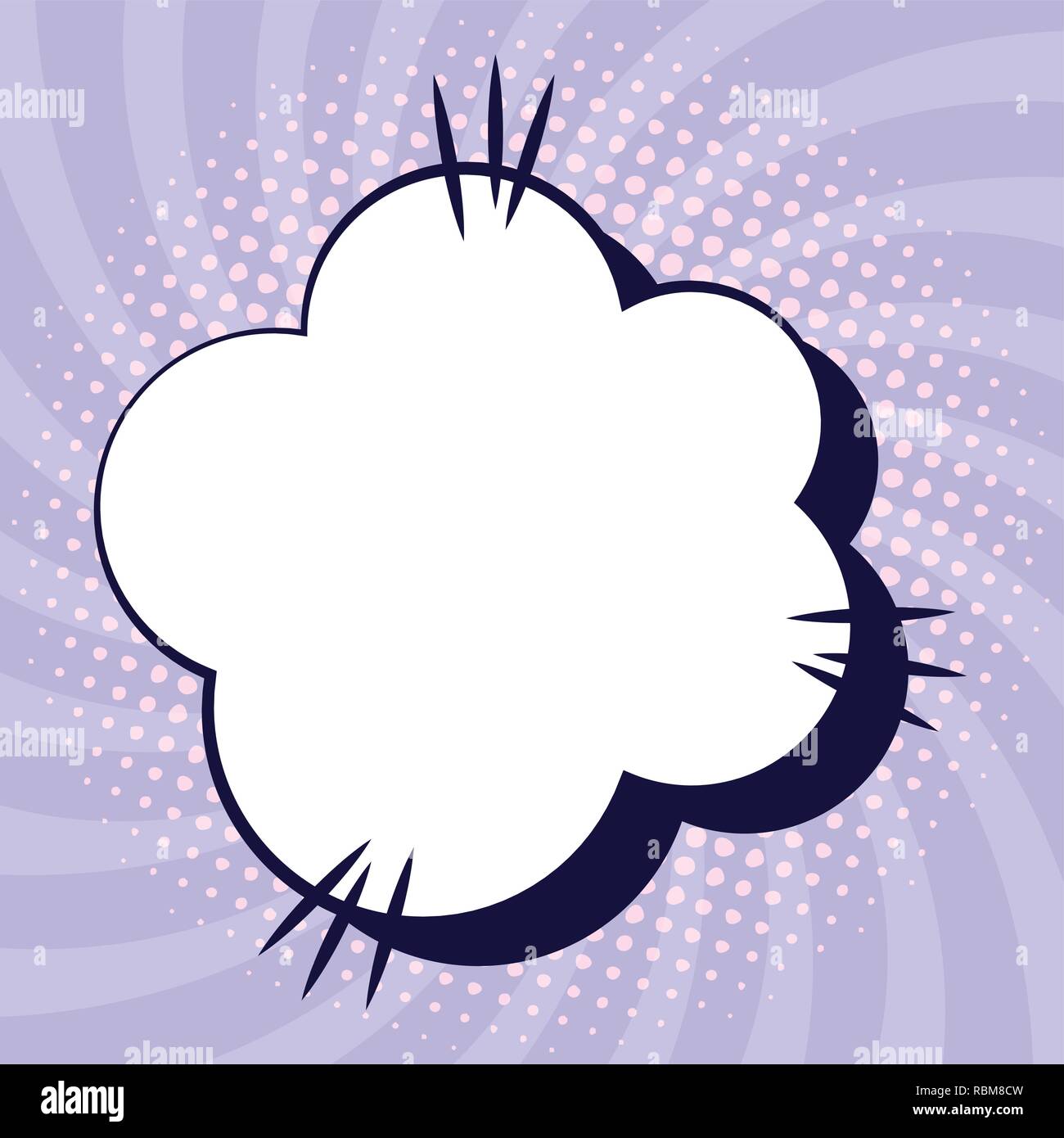 expression cloud pop art style vector illustration design Stock Vector ...