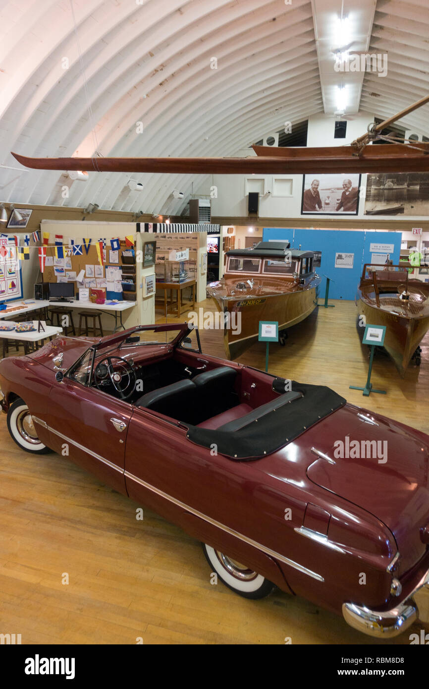 NH Boat Museum in Wolfeboro New Hampshire Stock Photo - Alamy