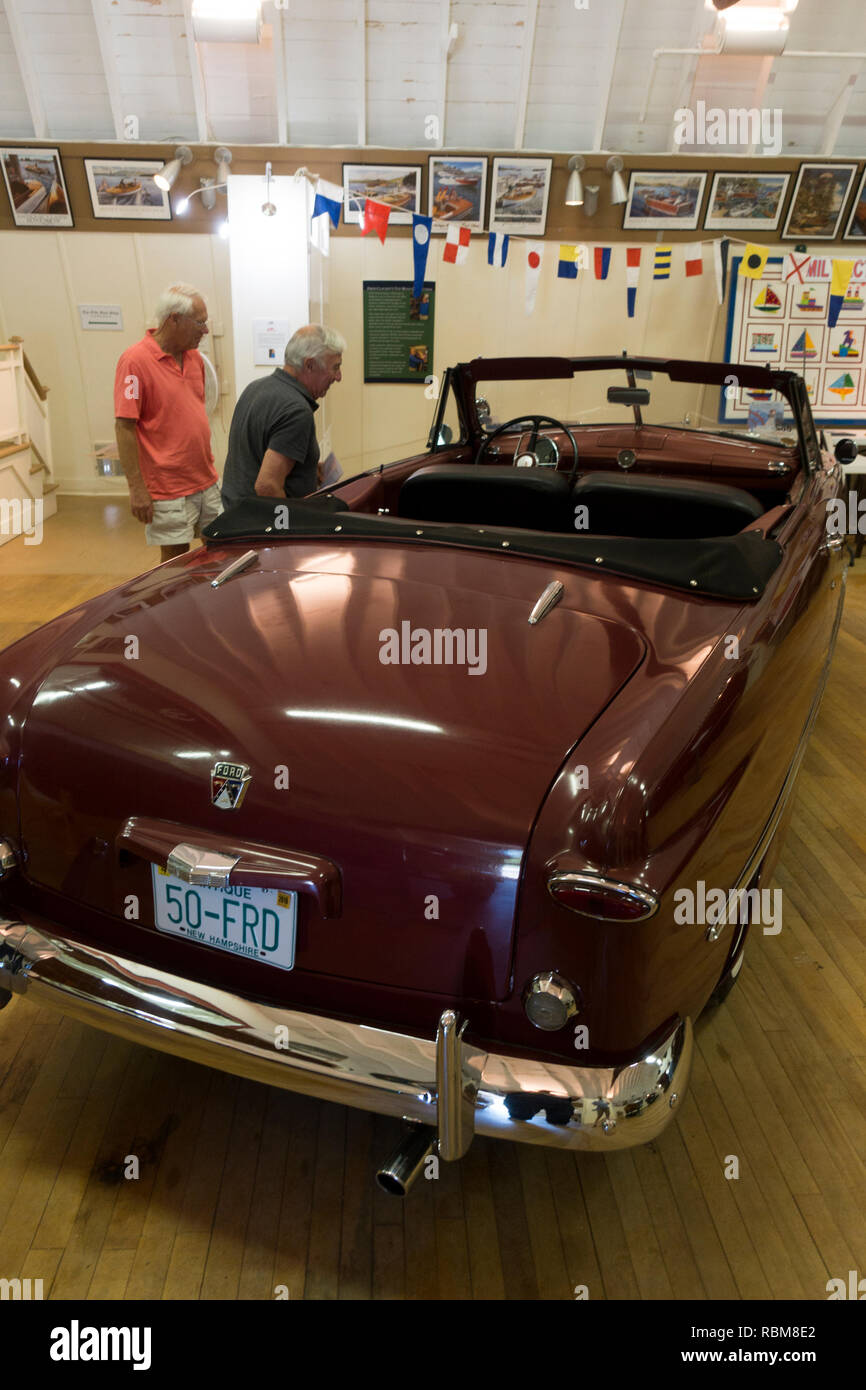 NH Boat Museum in Wolfeboro New Hampshire Stock Photo - Alamy