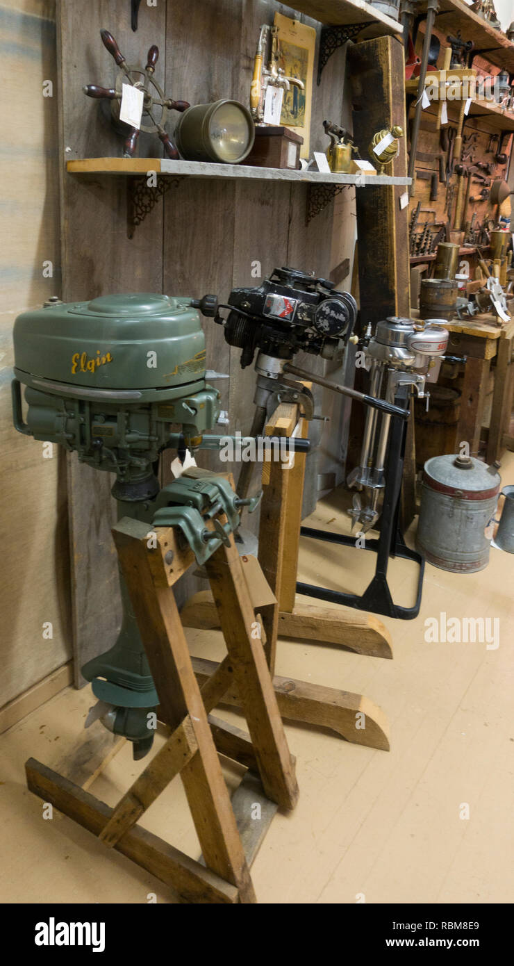 NH Boat Museum in Wolfeboro New Hampshire Stock Photo - Alamy