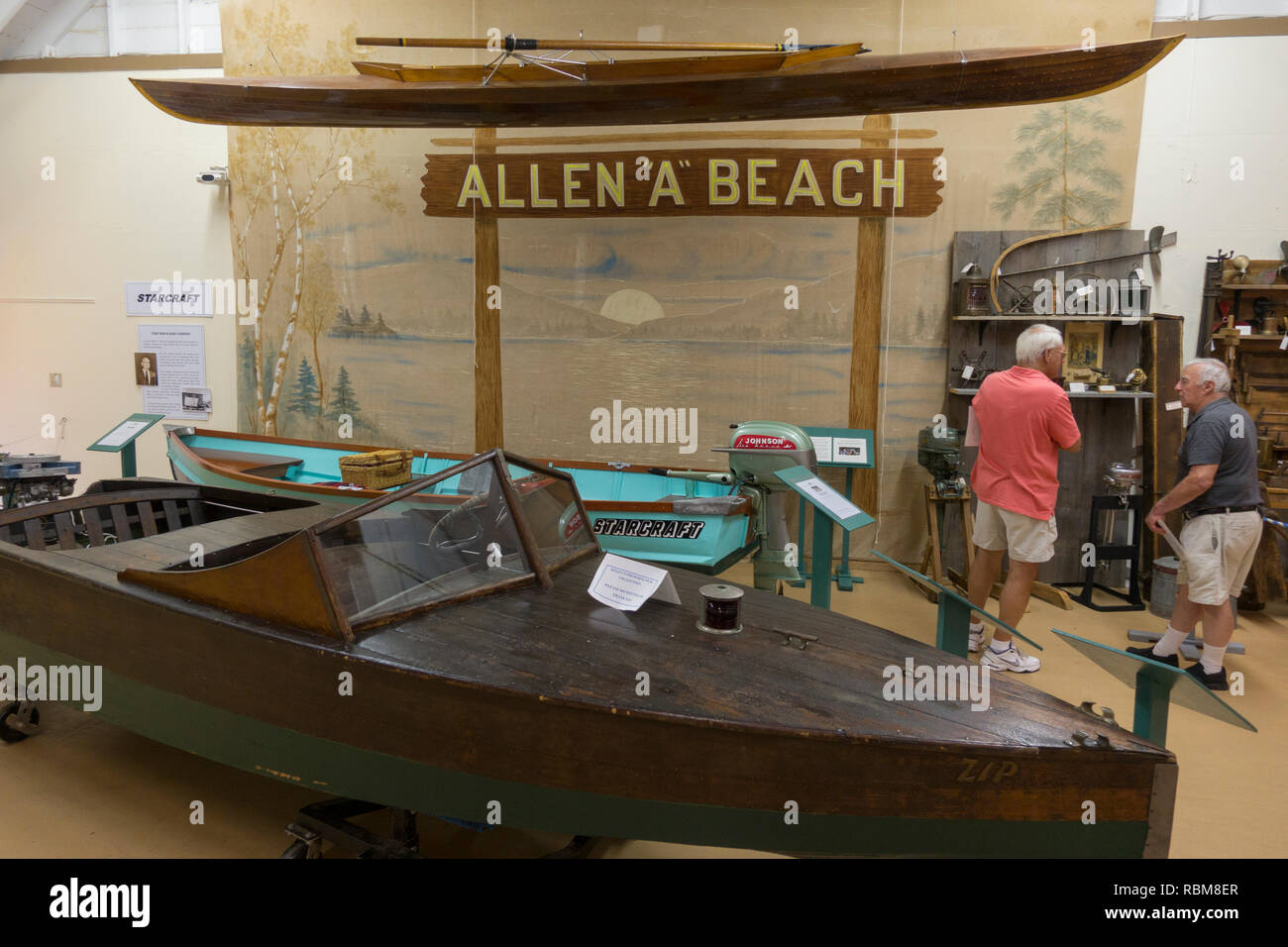 NH Boat Museum in Wolfeboro New Hampshire Stock Photo - Alamy