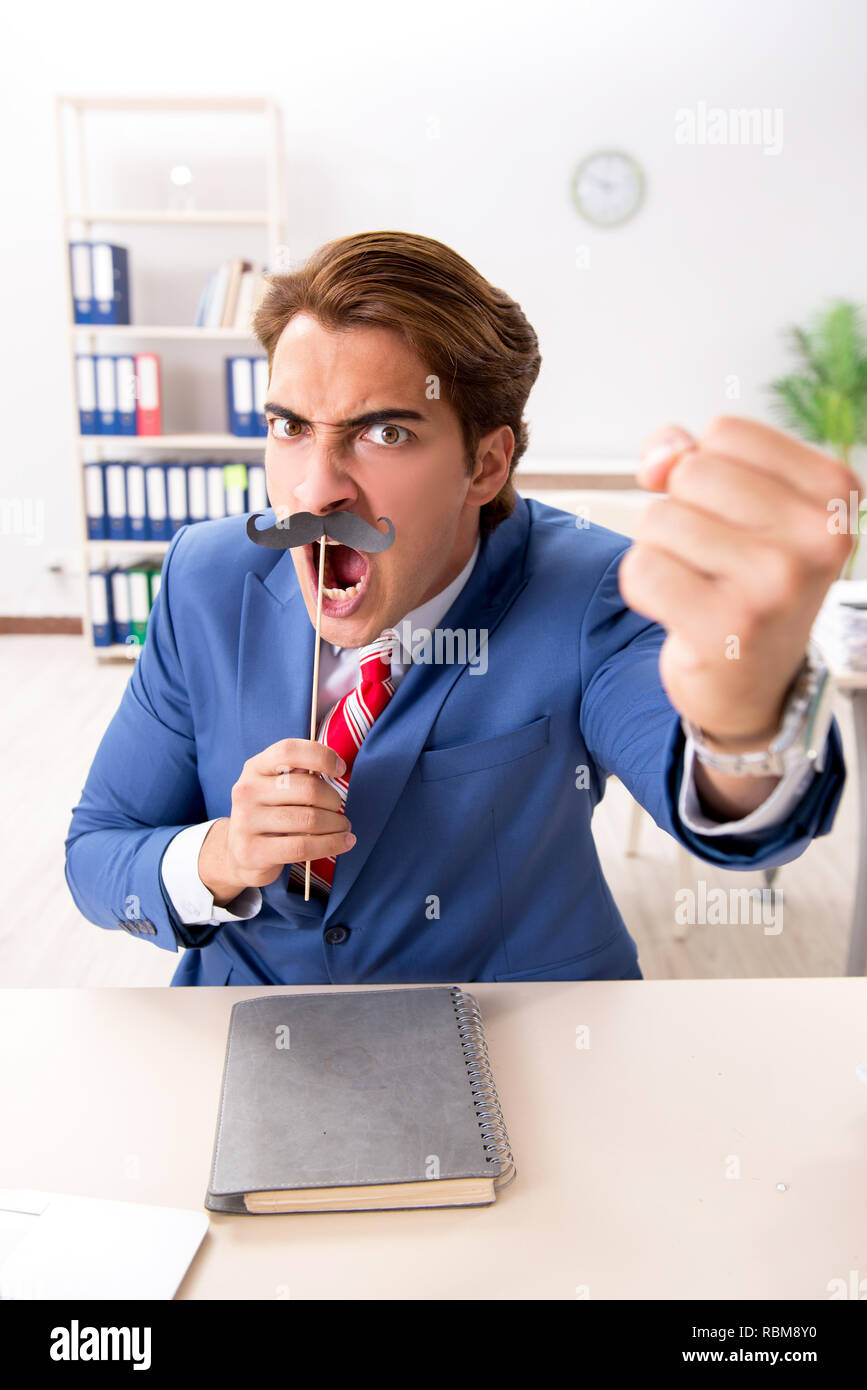 Businessman interview clown suit hi-res stock photography and images ...