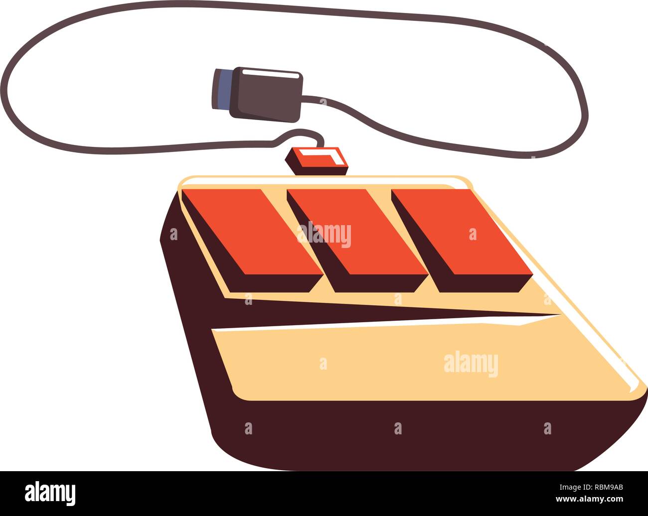 retro video game console vector illustration design Stock Vector Image ...