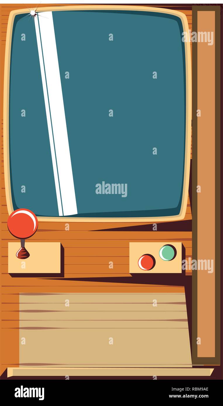 retro video game console vector illustration design Stock Vector Image ...