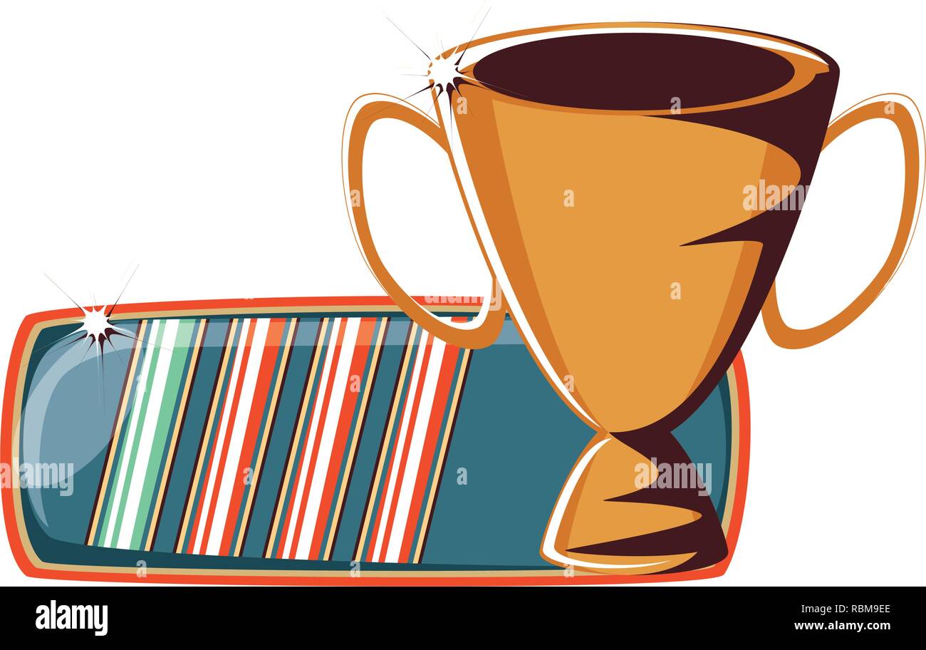 Trophy presentation congratulations Stock Vector Images - Alamy