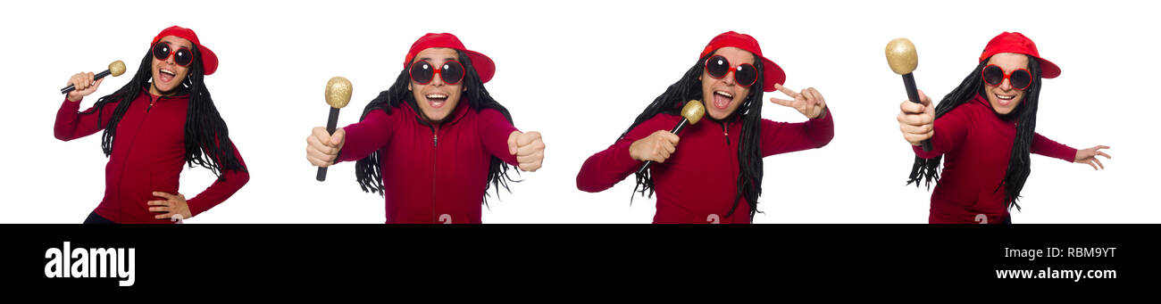 Rapper freestyle microphone hi-res stock photography and images - Alamy