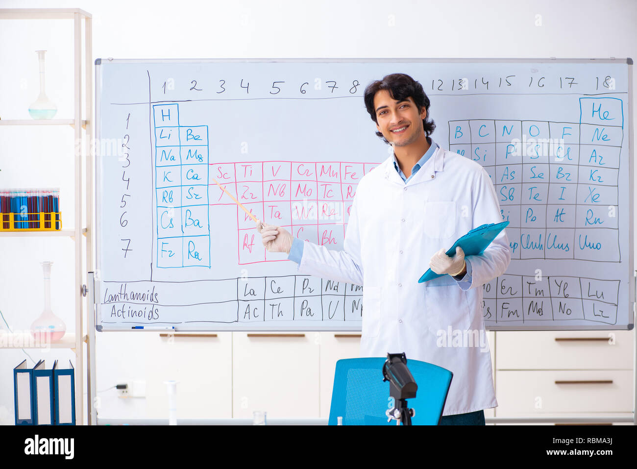 Scandium periodic element cell hi-res stock photography and images - Alamy