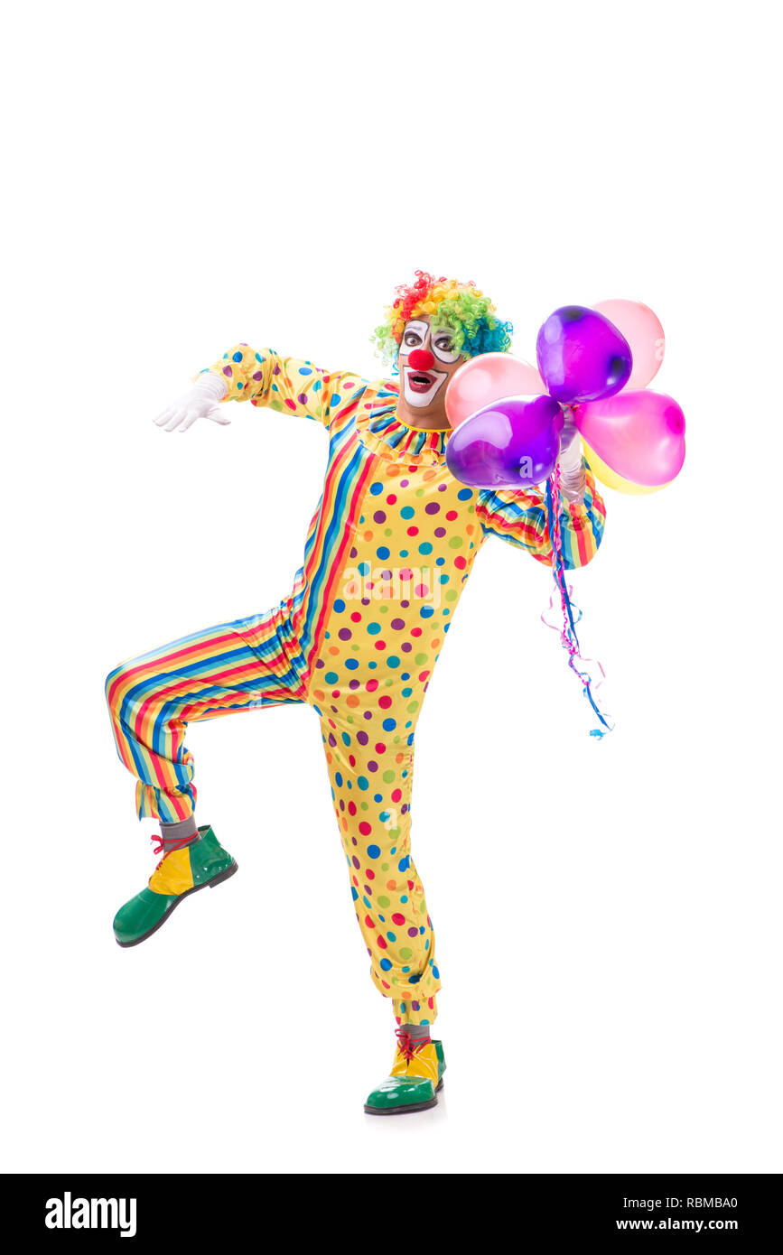 Flying clown Cut Out Stock Images & Pictures - Alamy