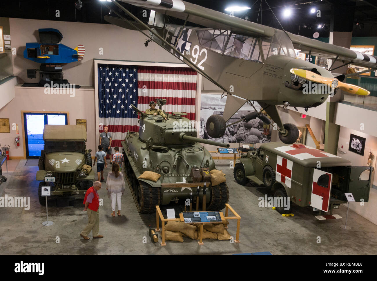 Wright Museum of World War II Wolfeboro New Hampshire Stock Photo - Alamy