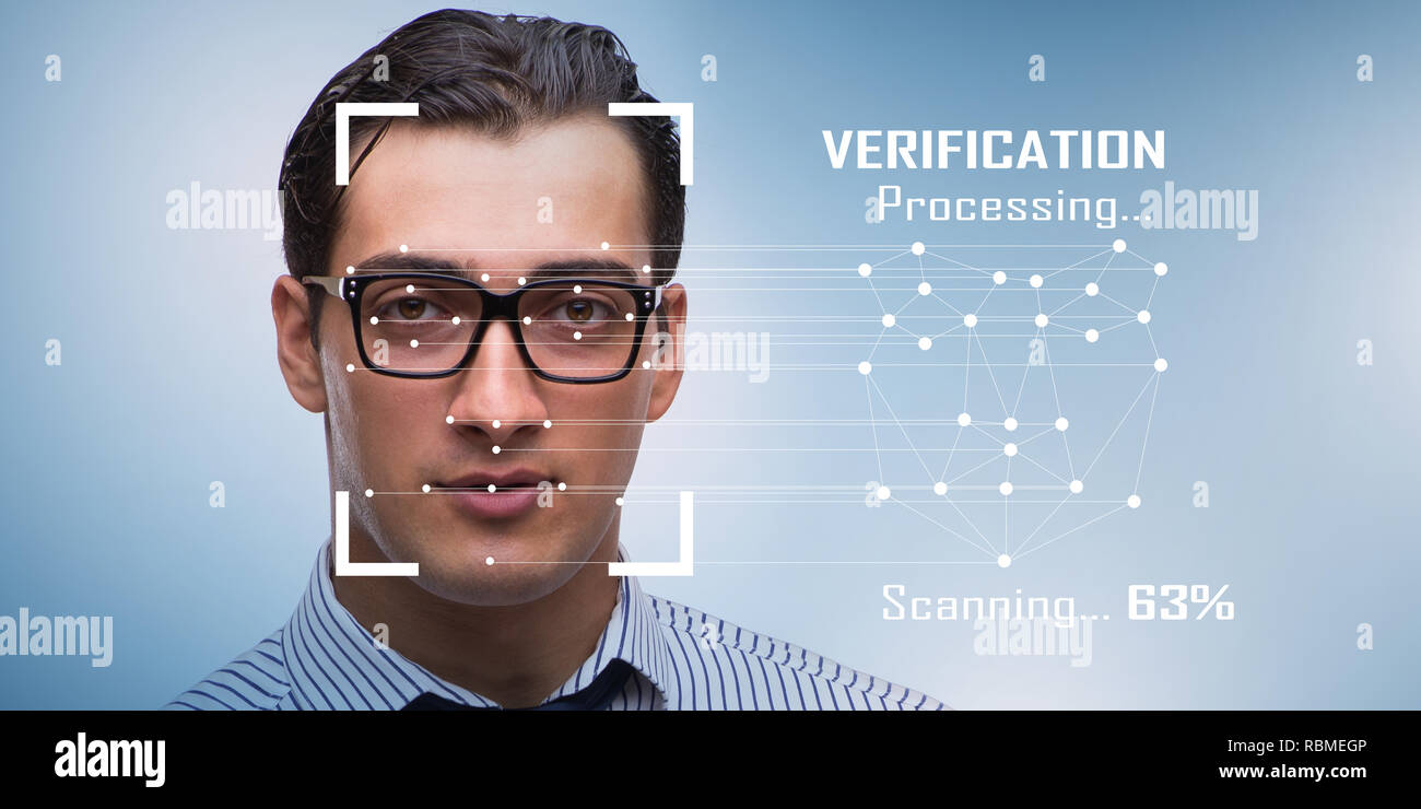 Concept of face recognition software and hardware Stock Photo - Alamy