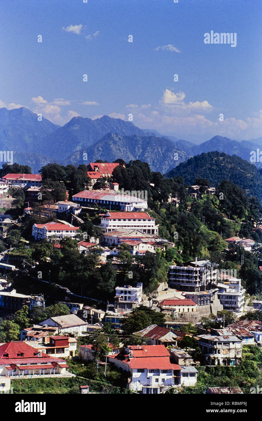 Houses in Mussoorie, Uttarakhand, India, Asia Stock Photo - Alamy